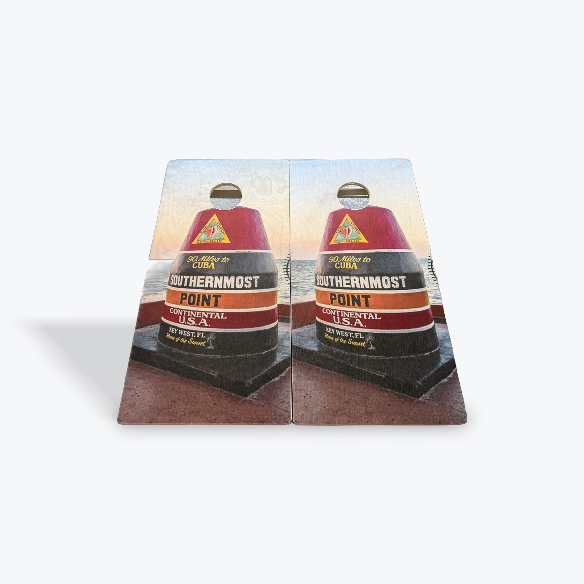 Southernmost Point Buoy Board Set | Queen City Yard Game Co. LLC