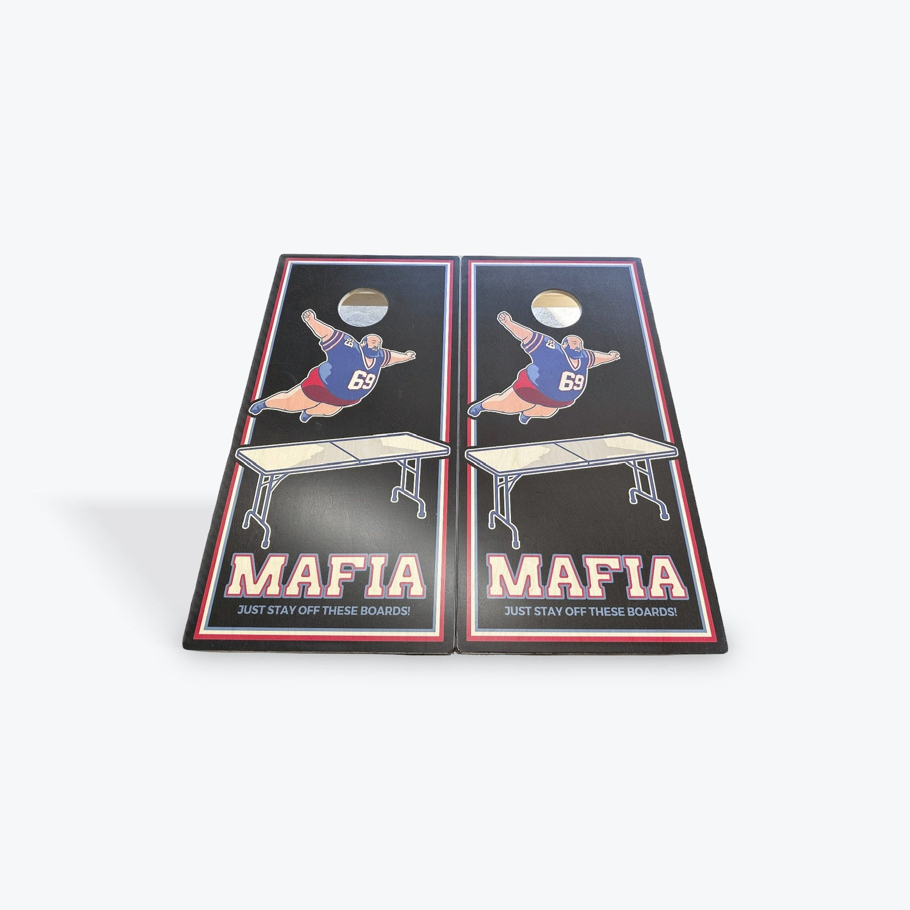 Buffalo Table Slam Board Set | Queen City Yard Game Co. LLC