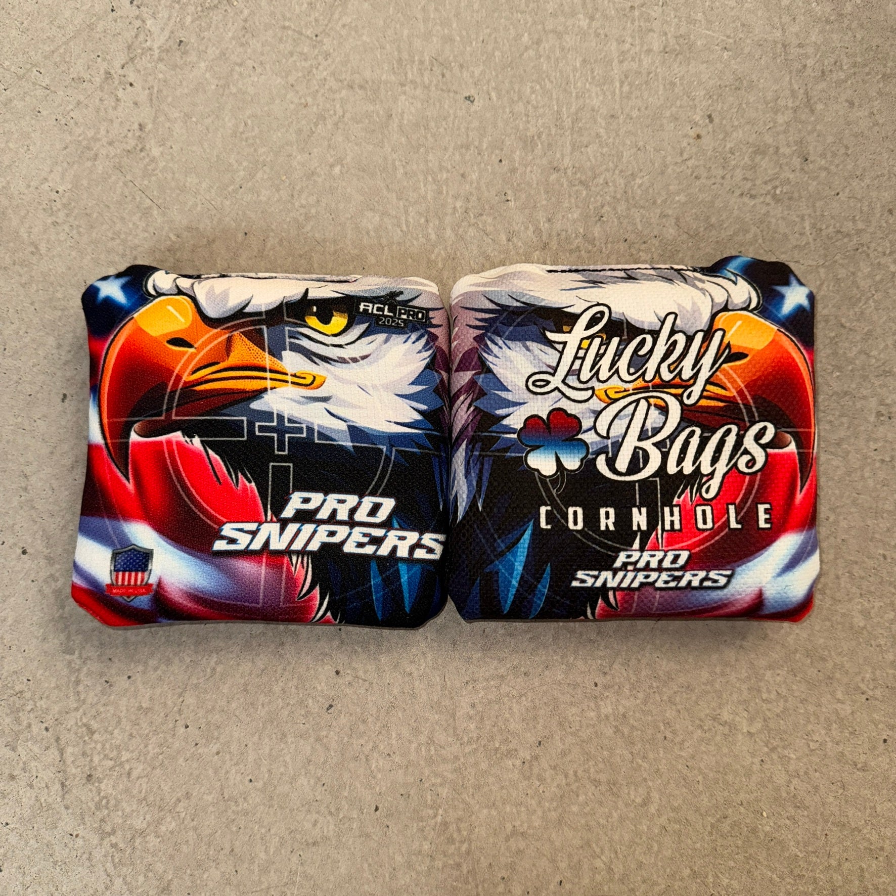Lucky Pro Sniper Bags - 6/9 (2025) | Queen City Yard Game Co. LLC