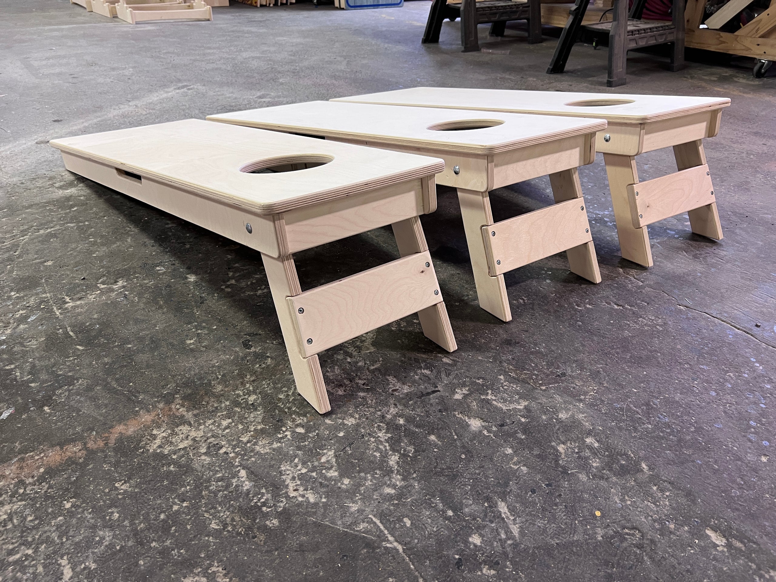 Skinny/Trainer Cornhole Board | Queen City Yard Game Co. LLC