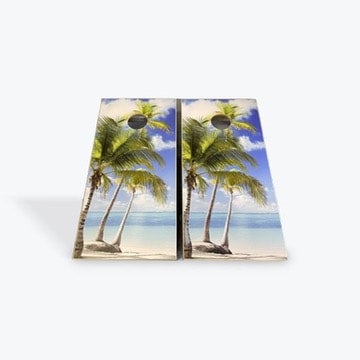 Palm Tree Board Set | Queen City Yard Game Co. LLC