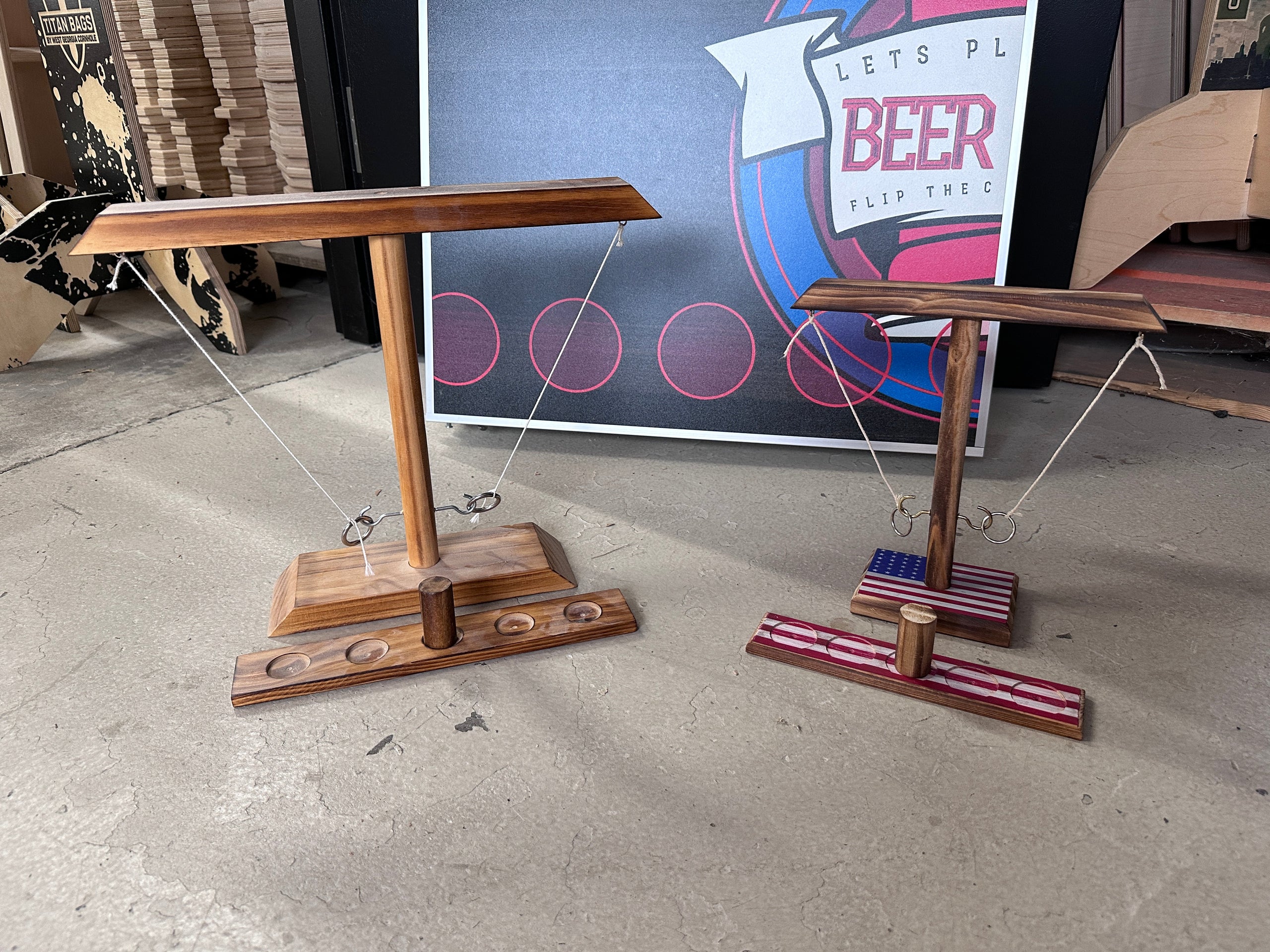 Tiki Toss Game | Queen City Yard Game Co. LLC