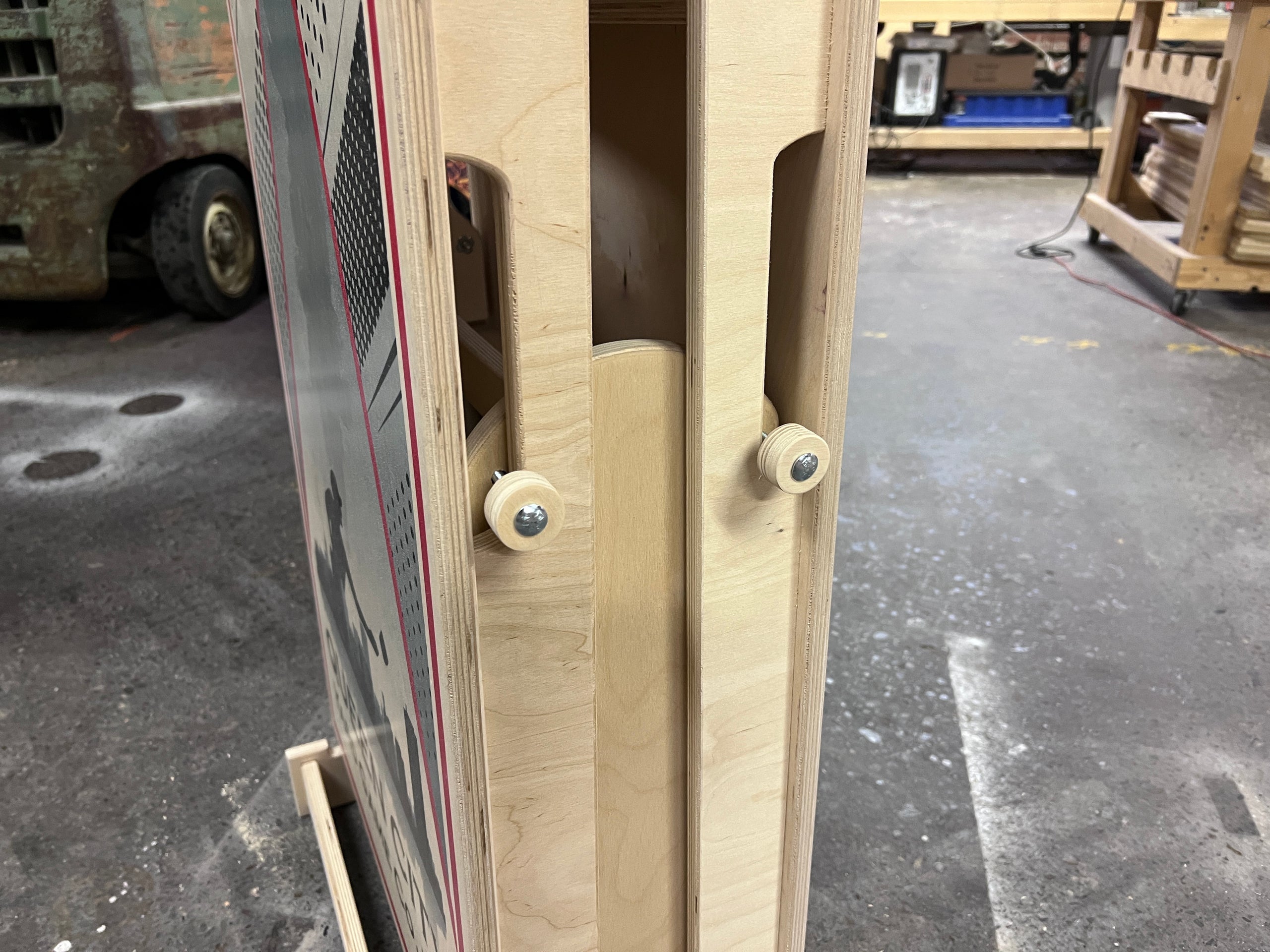 Pro Board Cornhole Stand | Queen City Yard Game Co. LLC