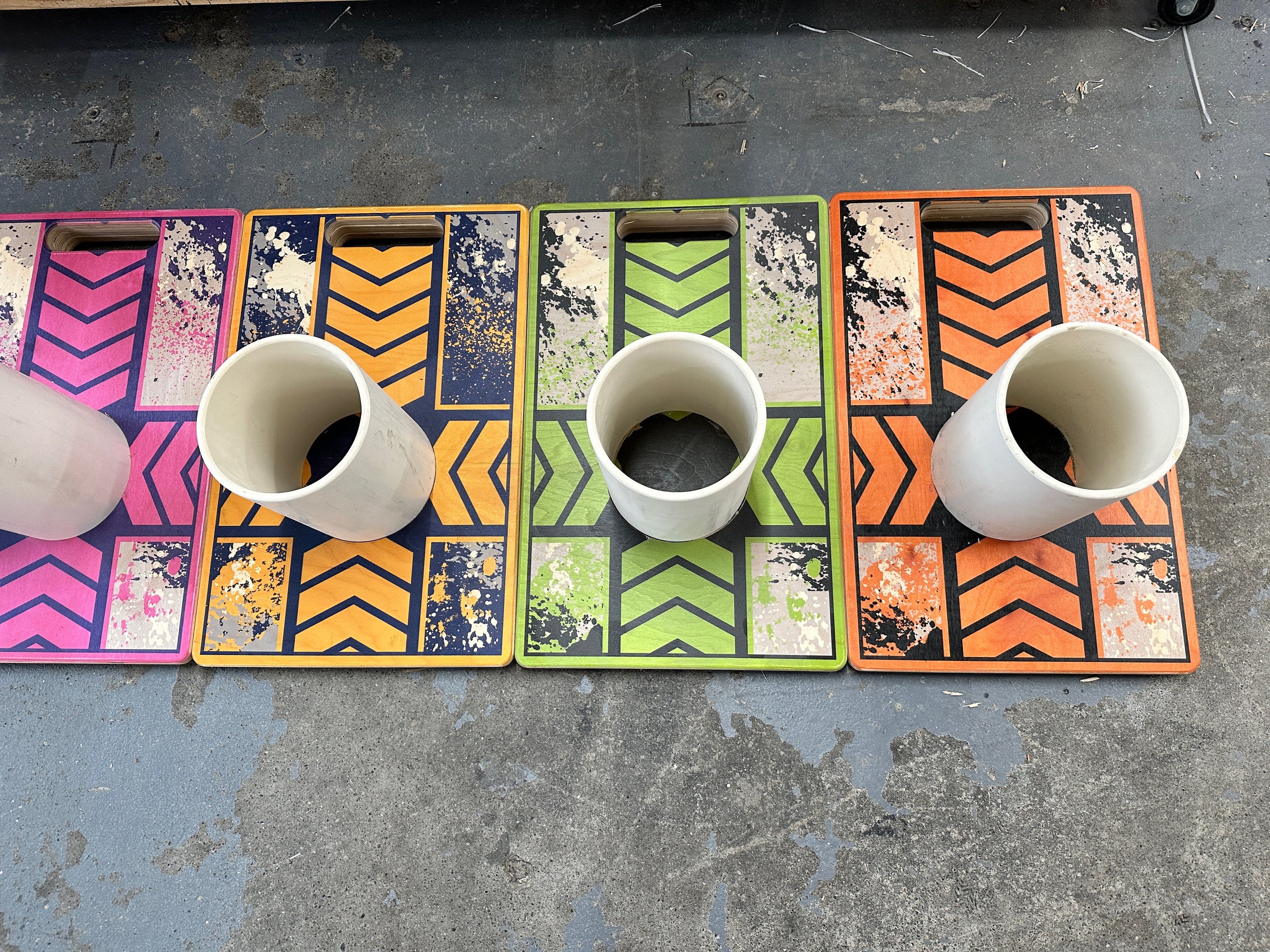 Airmail Pipe/Tube | Queen City Yard Game Co. LLC