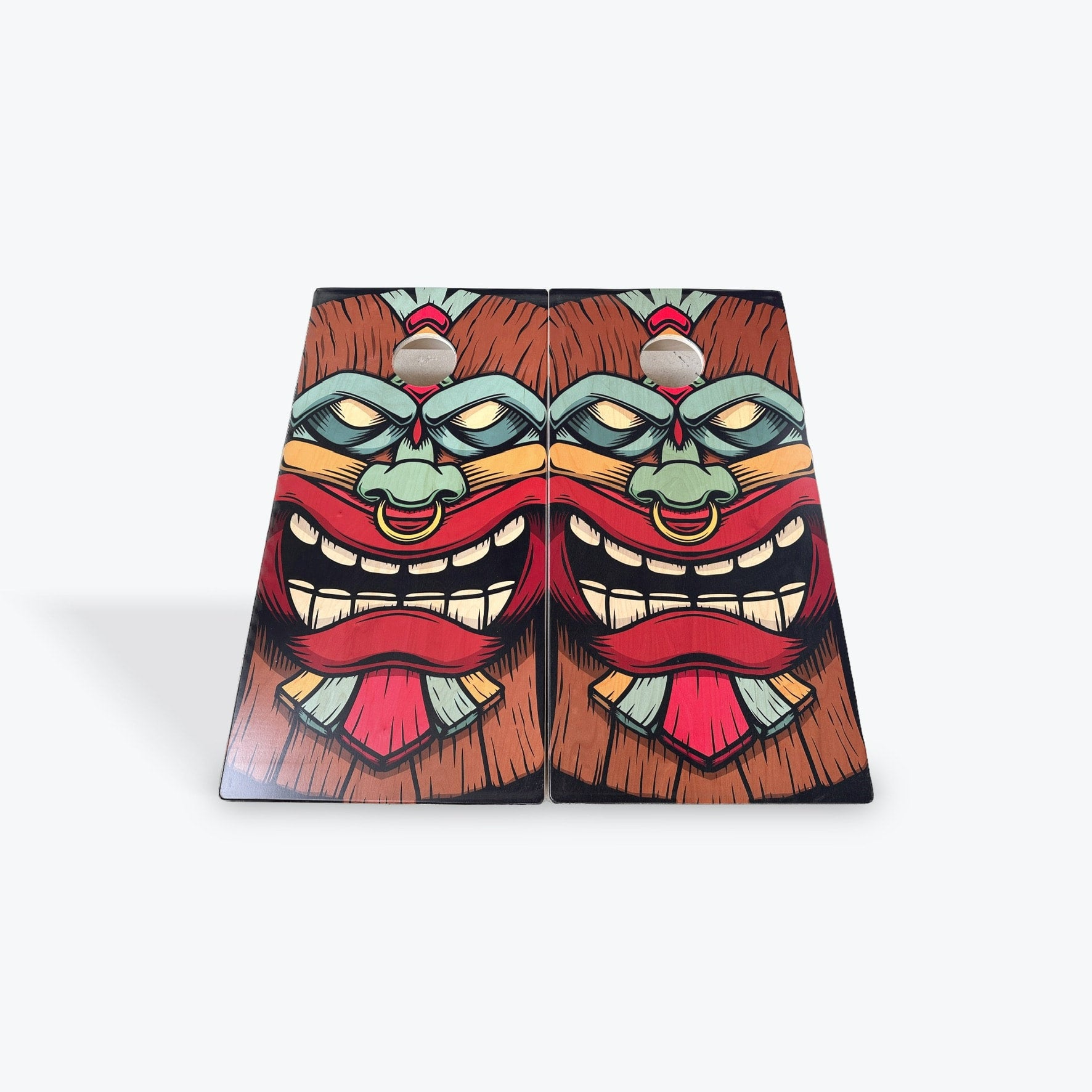 Tiki Guy Board Set #2 | Queen City Yard Game Co. LLC