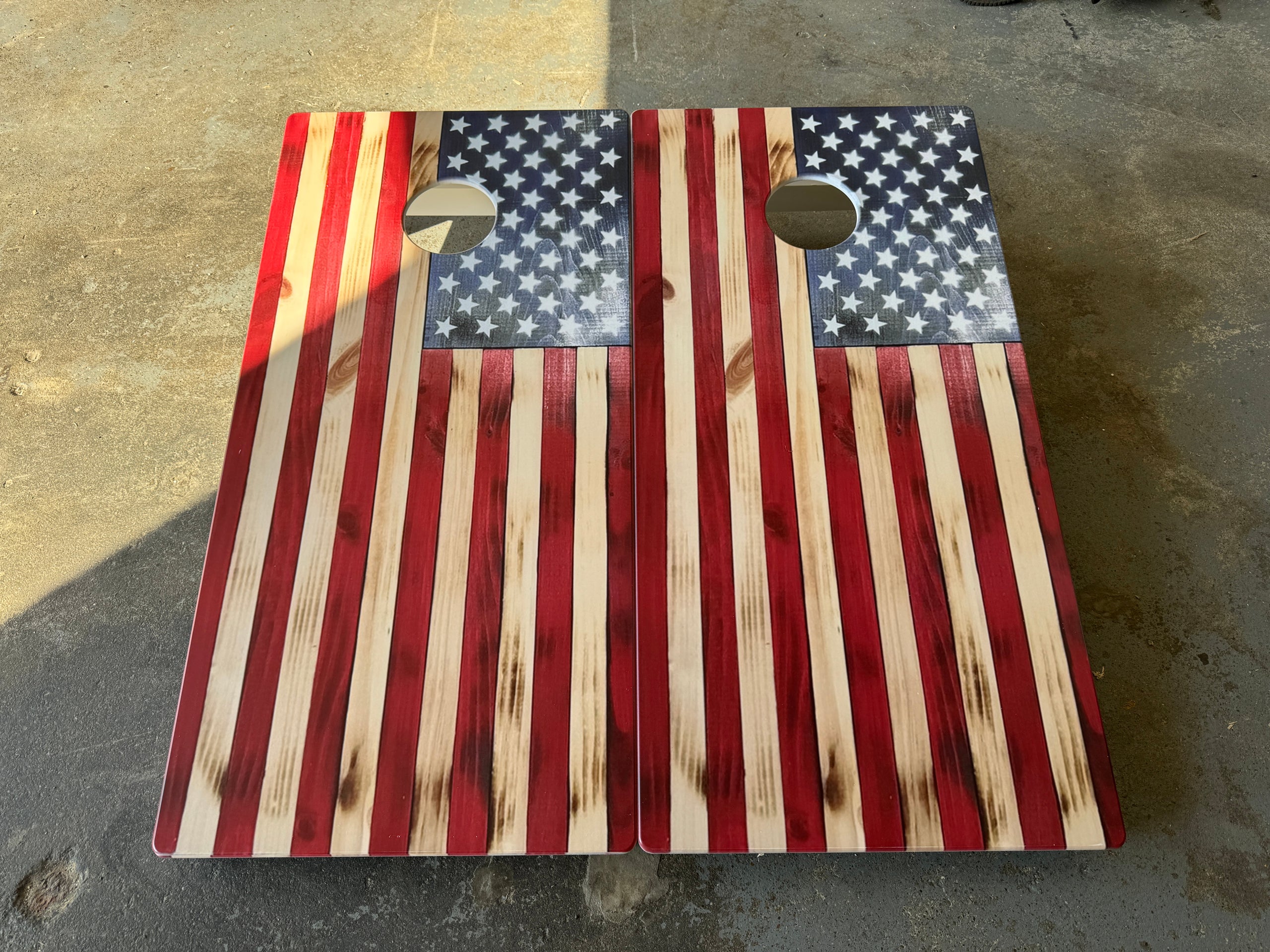 NEW: Premium PVC All Weather Cornhole Board Set | Queen City Yard Game ...