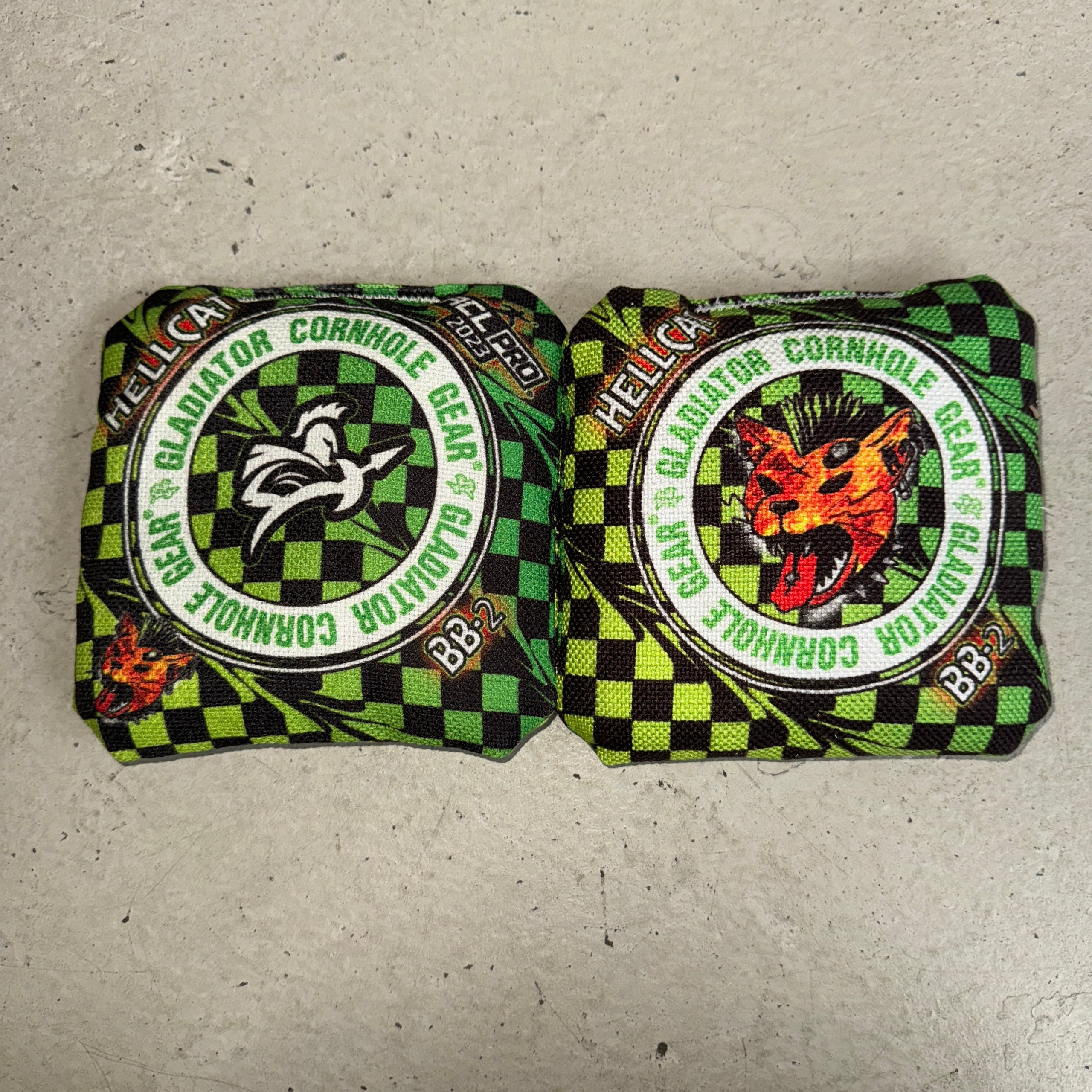 Gladiator Hellcat Pro BB-2X Bags - 6.5/8 (2023) | Queen City Yard Game ...